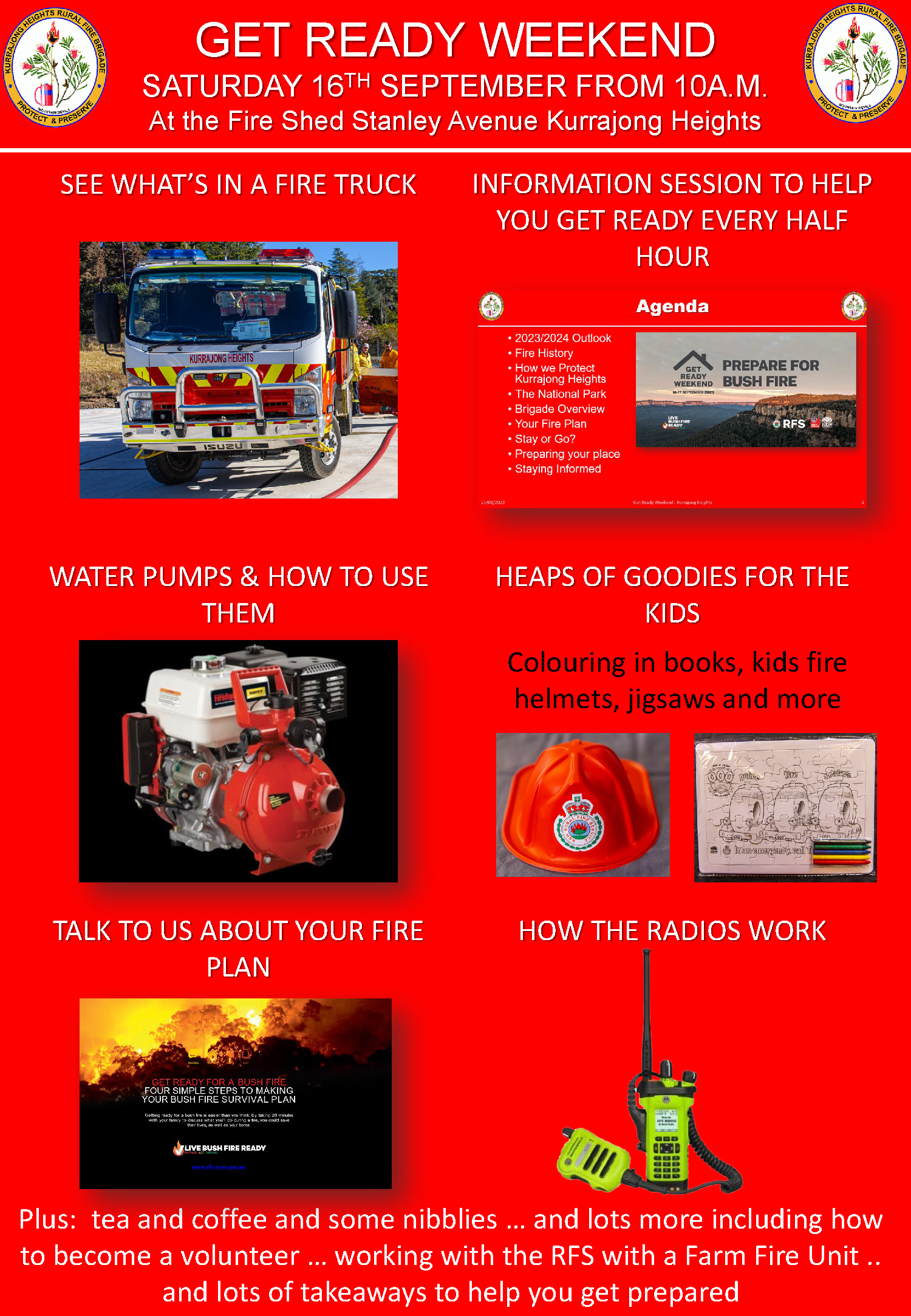 Get Ready Open Day – 16th September – KHRFS